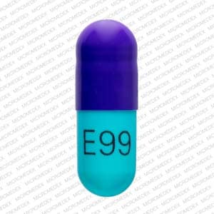 Pill Finder: E99 Purple Capsule-shape - Medicine.com