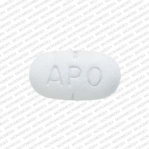 Pill Finder: APO 097 White Elliptical / Oval - Medicine.com