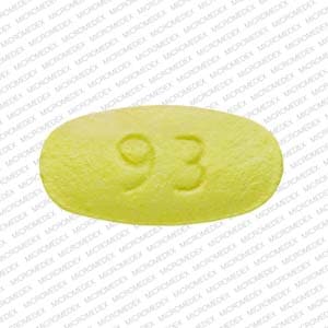 Pill Finder: 93 7367 Yellow Elliptical / Oval - Medicine.com