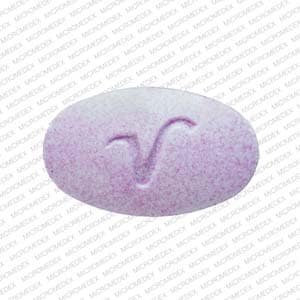 Pill Finder: V 4825 Pink Elliptical / Oval - Medicine.com
