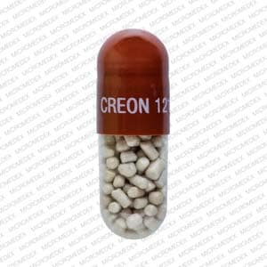 Pill Finder: CREON 1212 Brown Capsule-shape - Medicine.com
