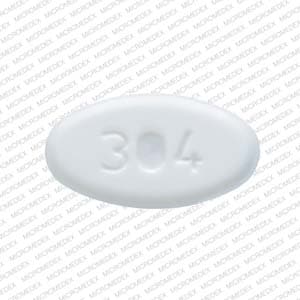 Pill Finder: G 304 White Elliptical / Oval - Medicine.com
