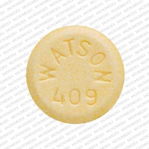 Pill Finder: WATSON 409 Yellow Round - Medicine.com