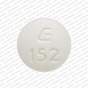 Pill Finder: E 152 White Round - Medicine.com