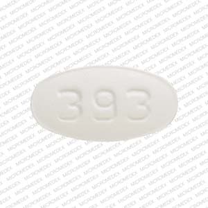Pill Finder: 393 White Elliptical / Oval - Medicine.com