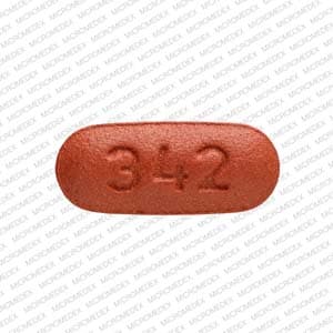 Pill Finder: HH 342 Brown Capsule-shape - Medicine.com