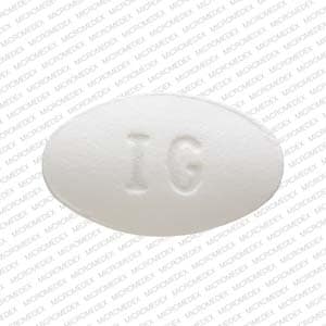 Pill Finder: IG 257 White Elliptical / Oval - Medicine.com