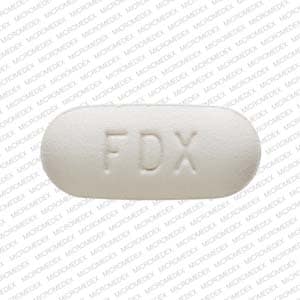 Pill Finder: FDX 200 White Capsule-shape - Medicine.com
