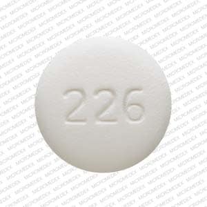 Pill Finder: U 226 White Round - Medicine.com