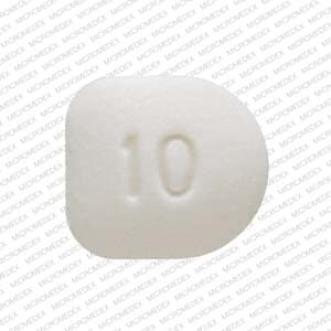 Pill Finder: D 10 White U-shape - Medicine.com