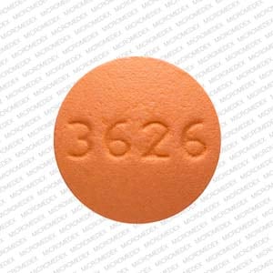 Pill Finder: 3626 Orange Round - Medicine.com