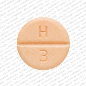 Pill Finder: H 3 Peach Round - Medicine.com