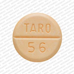Pill Finder: TARO 56 Orange Round - Medicine.com