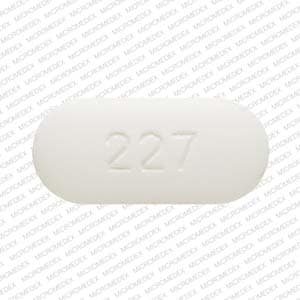 Pill Finder: U 227 White Capsule-shape - Medicine.com