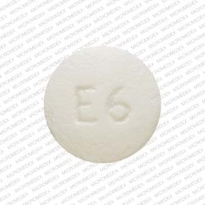 Pill Finder: E6 White Round - Medicine.com