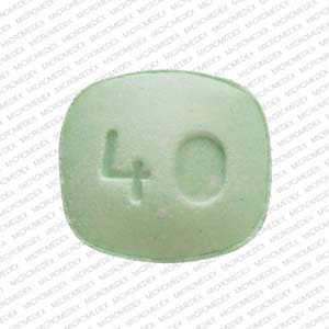 Pill Finder: G5 40 Green Rectangle - Medicine.com
