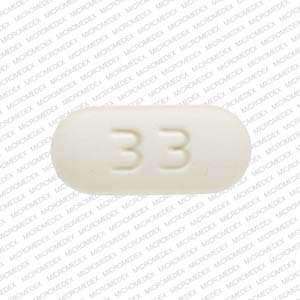 Pill Finder: C 33 White Capsule-shape - Medicine.com