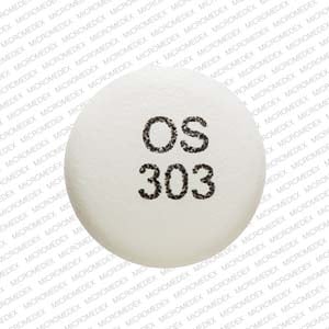Pill Finder: OS 303 White Round - Medicine.com