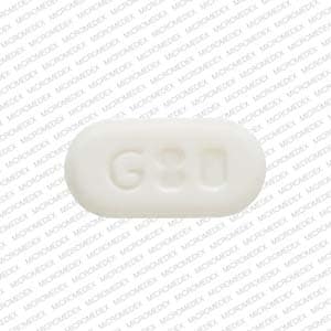 Pill Finder: G80 White Capsule-shape - Medicine.com