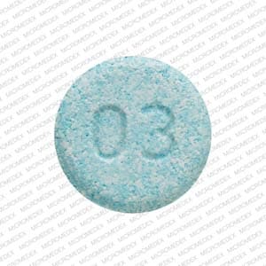 Pill Finder: C 03 Blue Round - Medicine.com