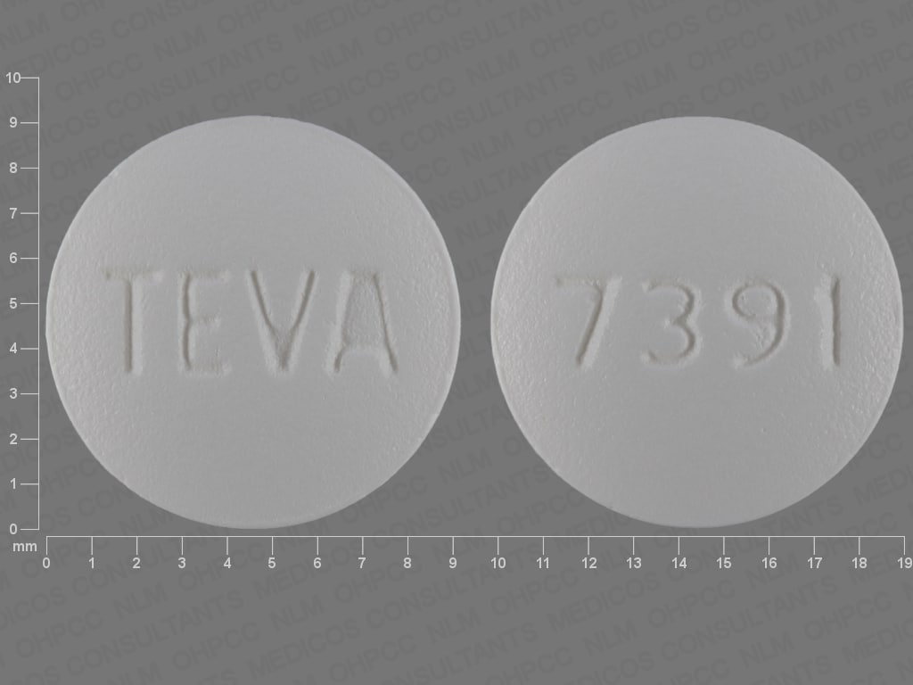 Pill Finder: TEVA 7391 White Round - Medicine.com