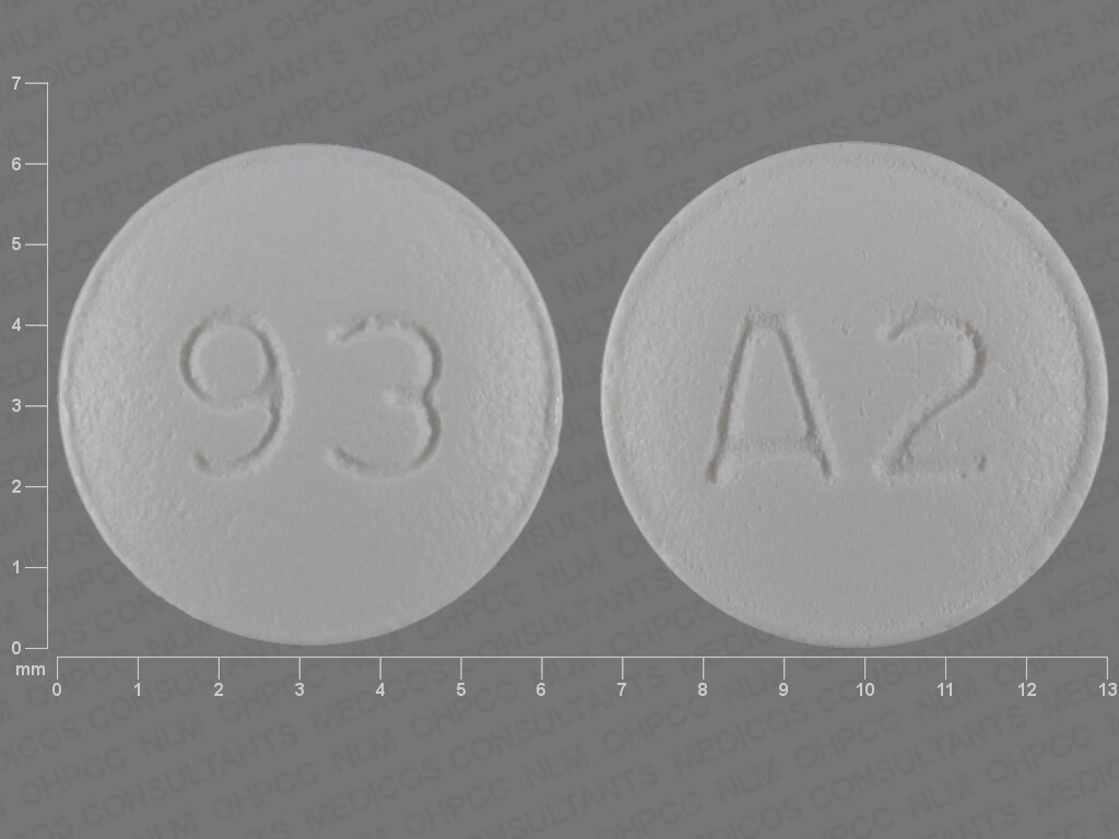 Pill Finder: 93 A2 White Round - Medicine.com