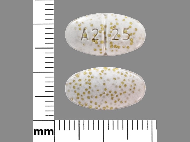 Pill Finder: A2 25 White Elliptical / Oval - Medicine.com
