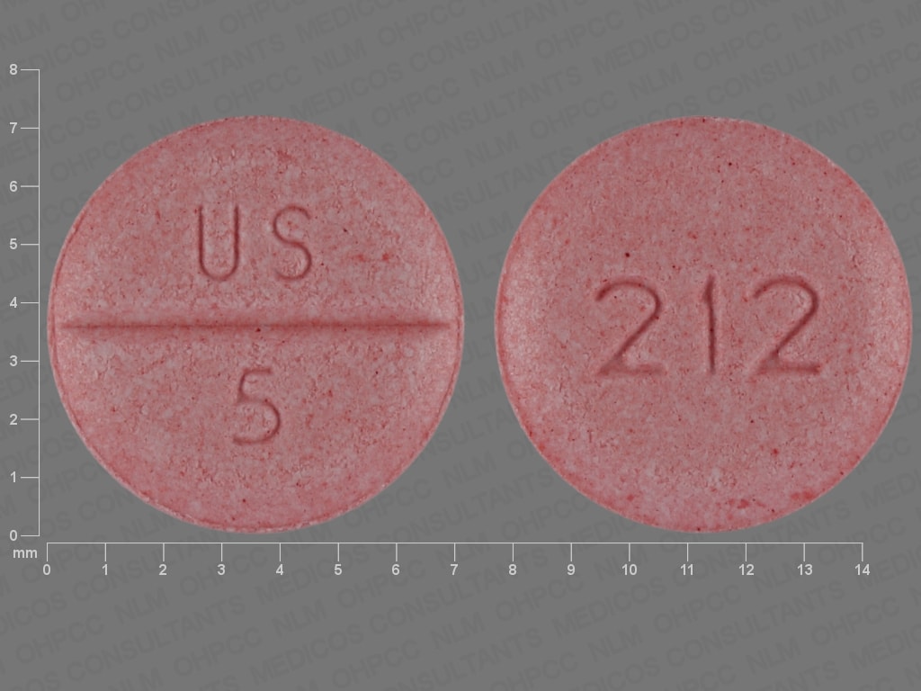 Pill Finder: US 5 212 Pink Round - Medicine.com