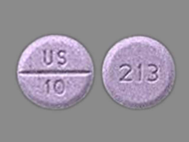 Pill Finder: US 10 213 Purple Round - Medicine.com