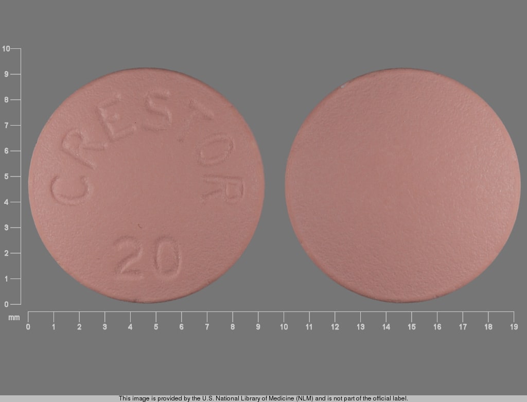 Pill Finder: CRESTOR 20 Pink Round - Medicine.com