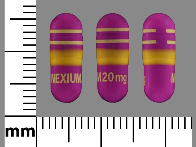 Pill Finder: NEXIUM 20 mg Purple Capsule-shape - Medicine.com