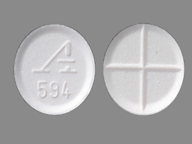 Pill Finder: A 594 White Round - Medicine.com
