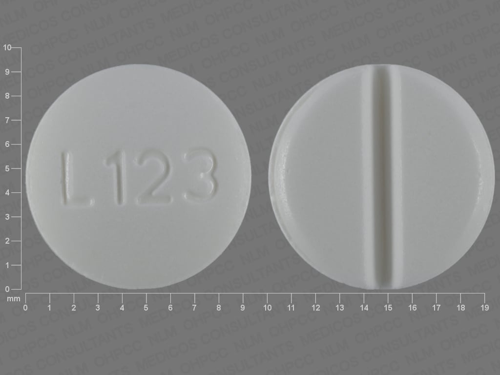 Pill Finder: L123 White Round - Medicine.com