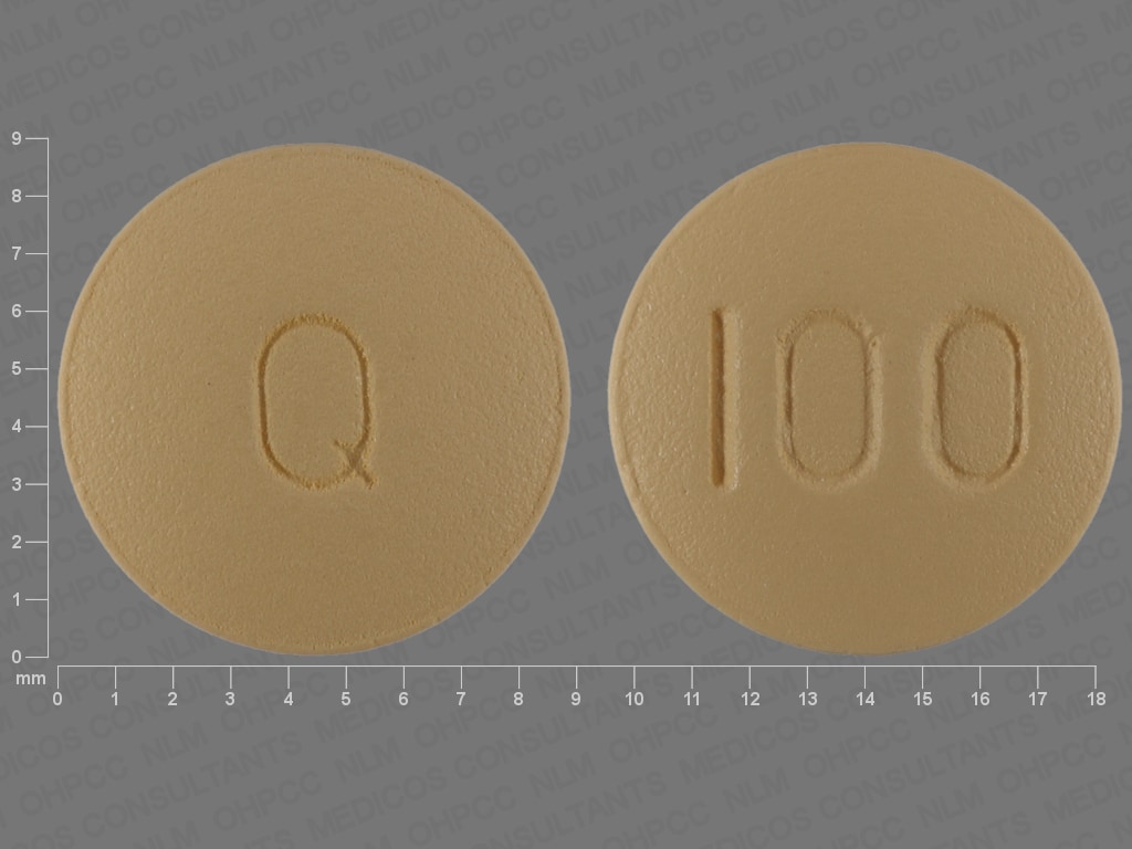 Pill Finder: 100 Q Yellow Round - Medicine.com