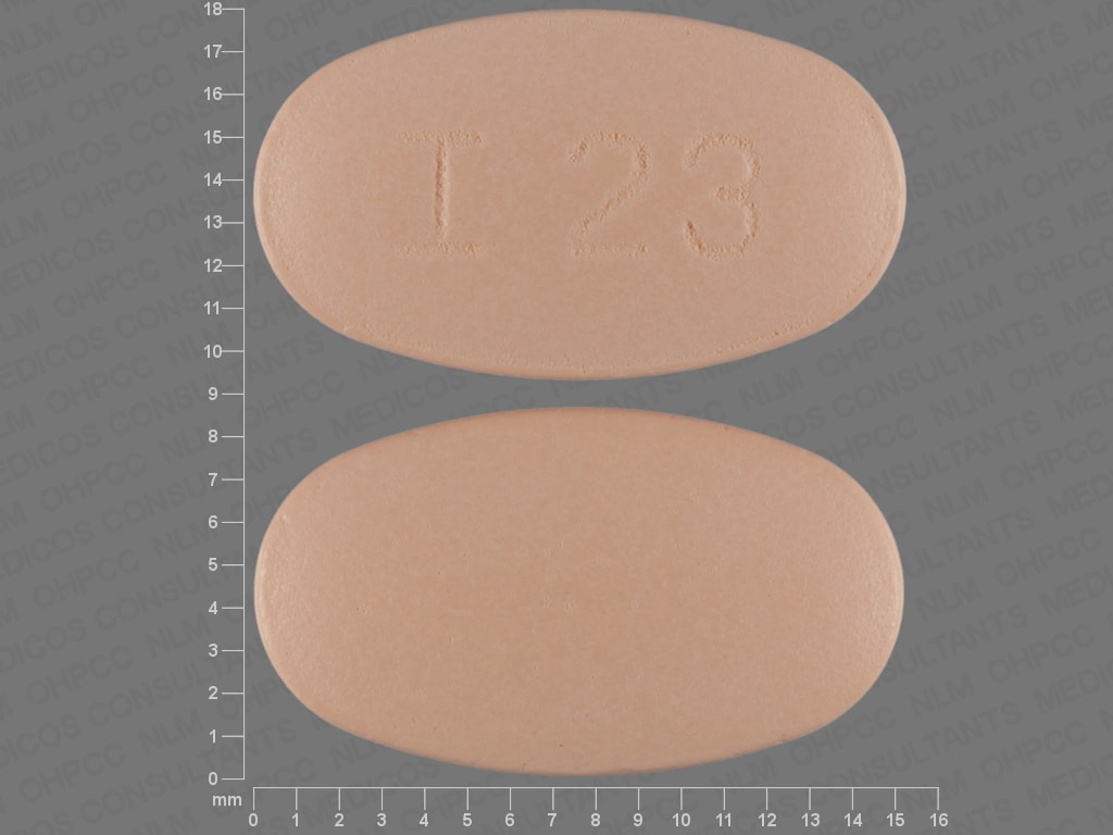 Pill Finder: I 23 Orange Elliptical / Oval - Medicine.com