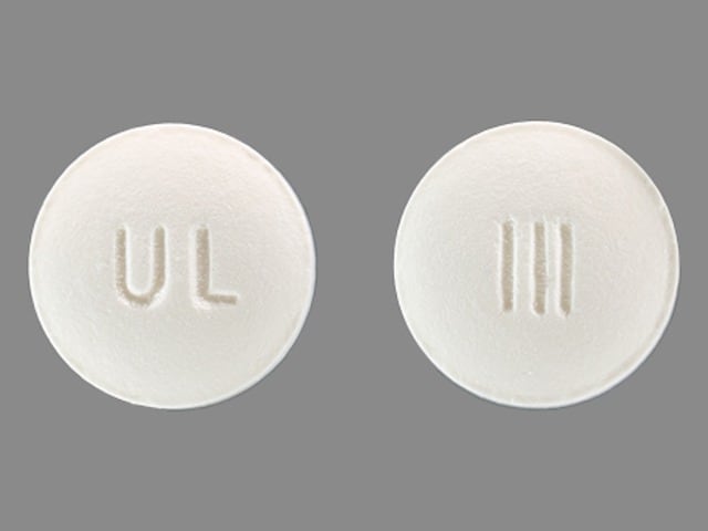 Pill Finder: UL III White Round - Medicine.com
