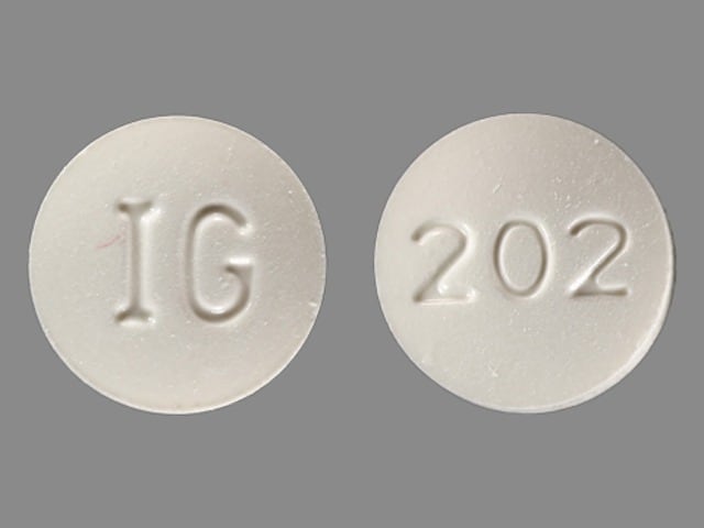 Pill Finder: IG 202 White Round - Medicine.com