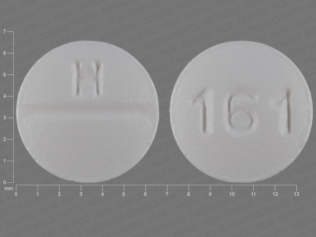 Pill Finder: H 161 White Round - Medicine.com