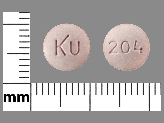 Pill Finder: KU 204 Pink Round - Medicine.com
