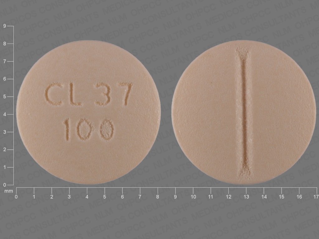 Pill Finder: CL 37 100 Orange Round - Medicine.com