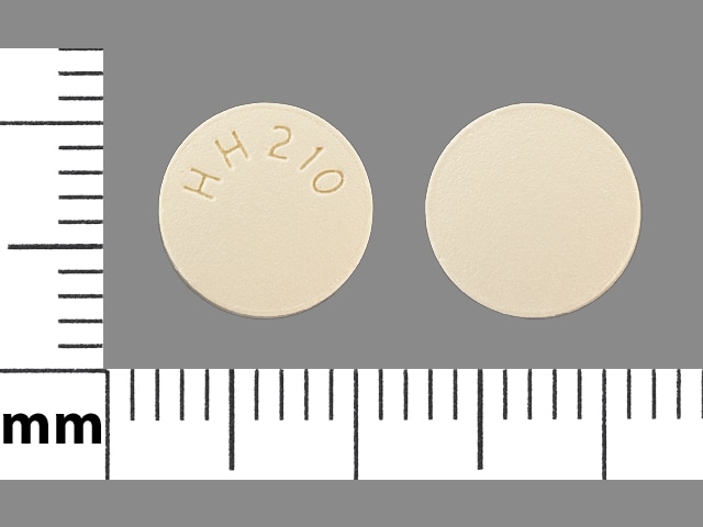 Pill Finder: HH210 Yellow Round - Medicine.com