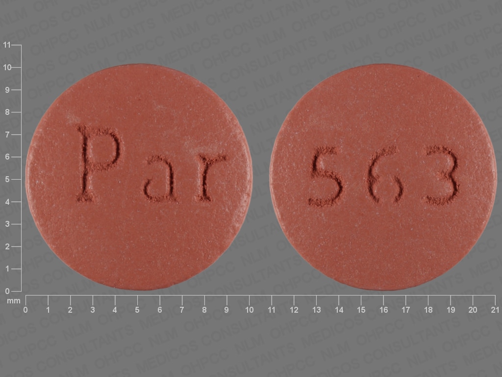 Pill Finder: Par 563 Brown Round - Medicine.com