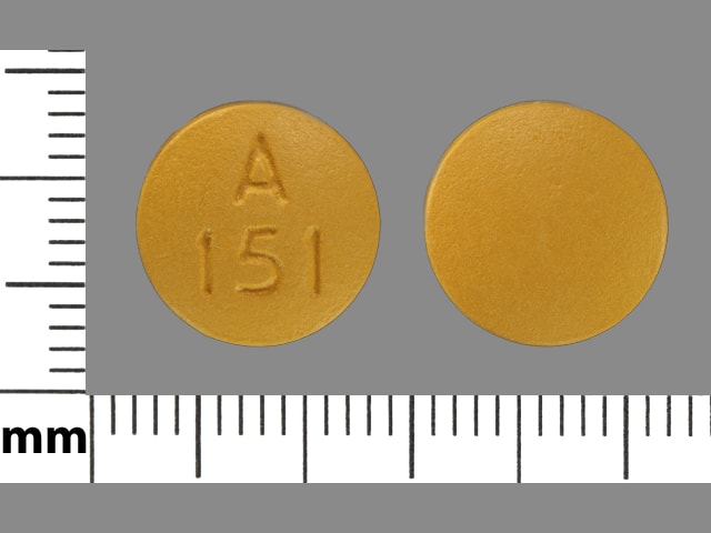 Pill Finder: A 151 Yellow Round - Medicine.com