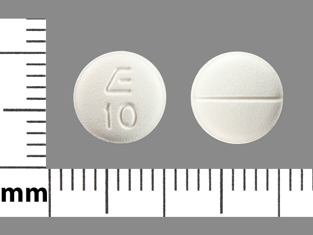 Pill Finder: E 10 White Round - Medicine.com