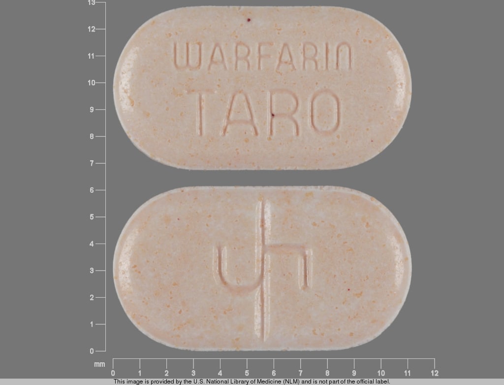 Pill Finder: 5 WARFARIN TARO Orange Elliptical / Oval - Medicine.com
