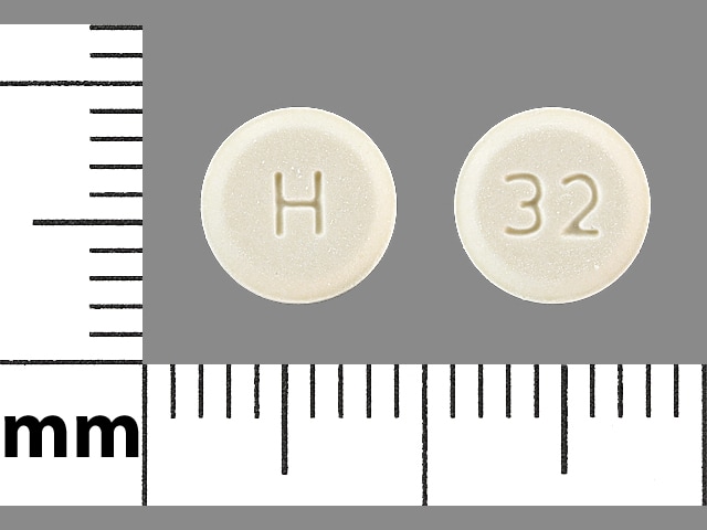 Pill Finder: H 32 White Round - Medicine.com