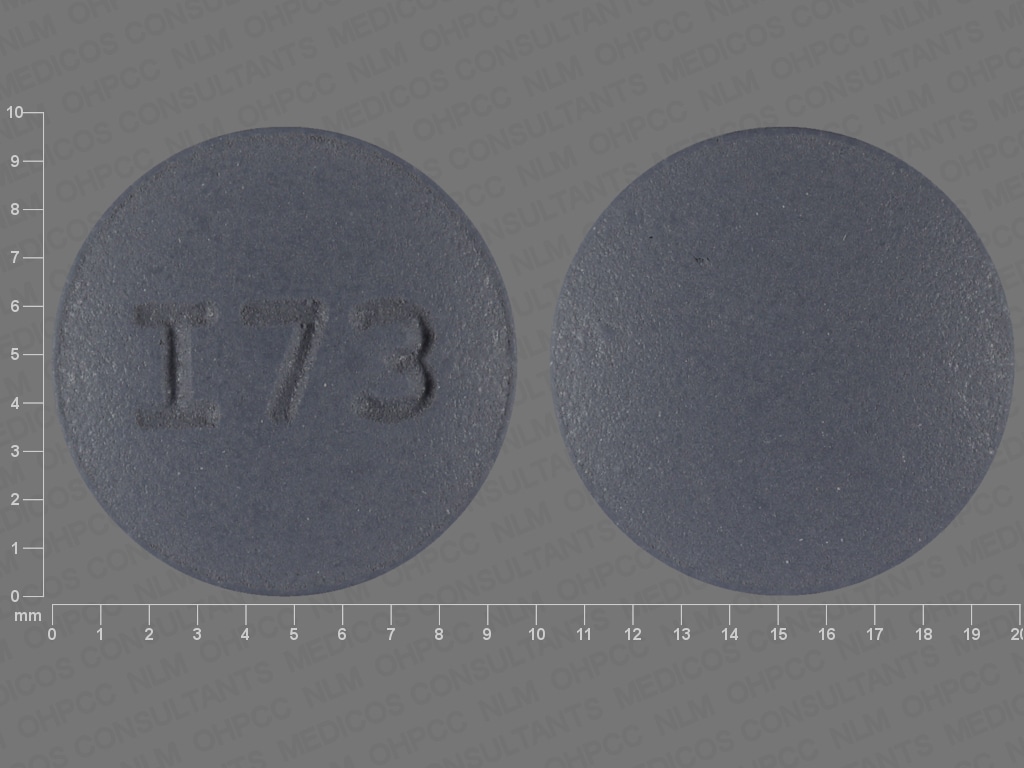 Pill Finder: I 73 Gray Round - Medicine.com