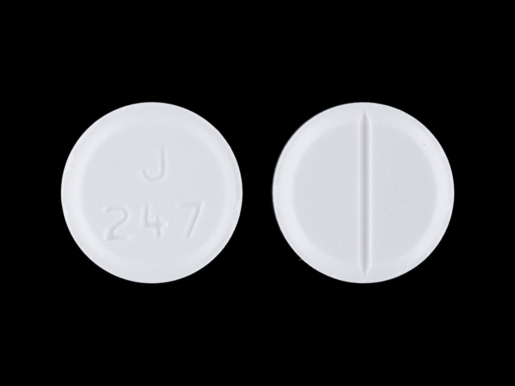 Pill Finder: J 247 White Round - Medicine.com