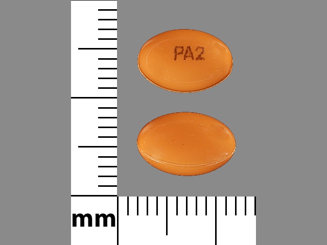 Pill Finder: PA2 Brown Elliptical / Oval - Medicine.com