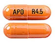 Pill Finder: APO R4.5 Red Capsule-shape - Medicine.com